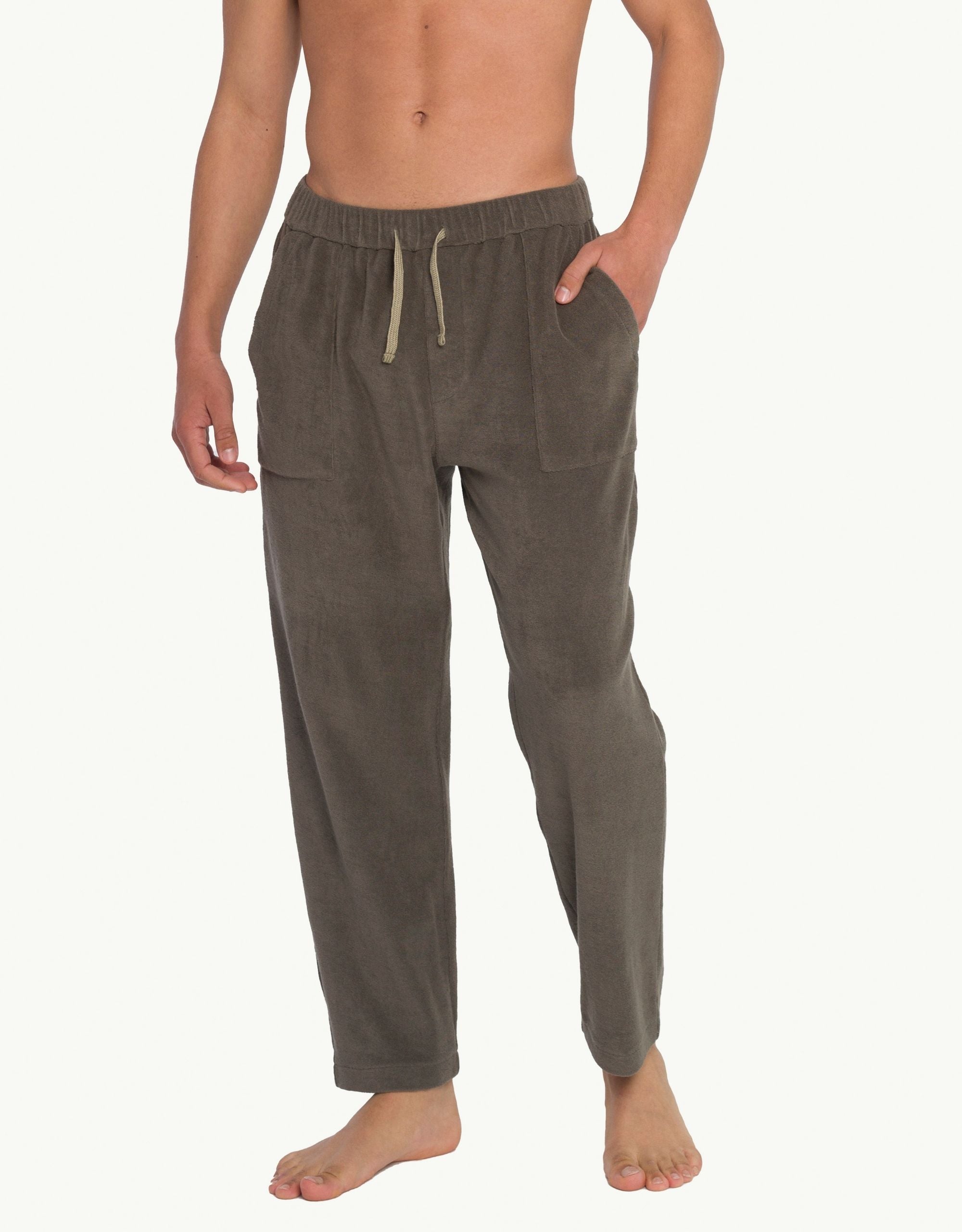 ORGANIC TERRY TOWEL PANTS ABINIBI – Benibeca B2B